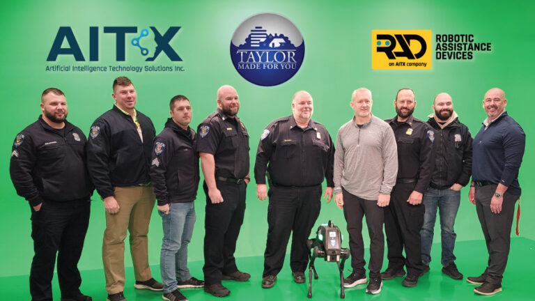 RAD Makes History with First Robotic Dog Deployed to Taylor Police ...